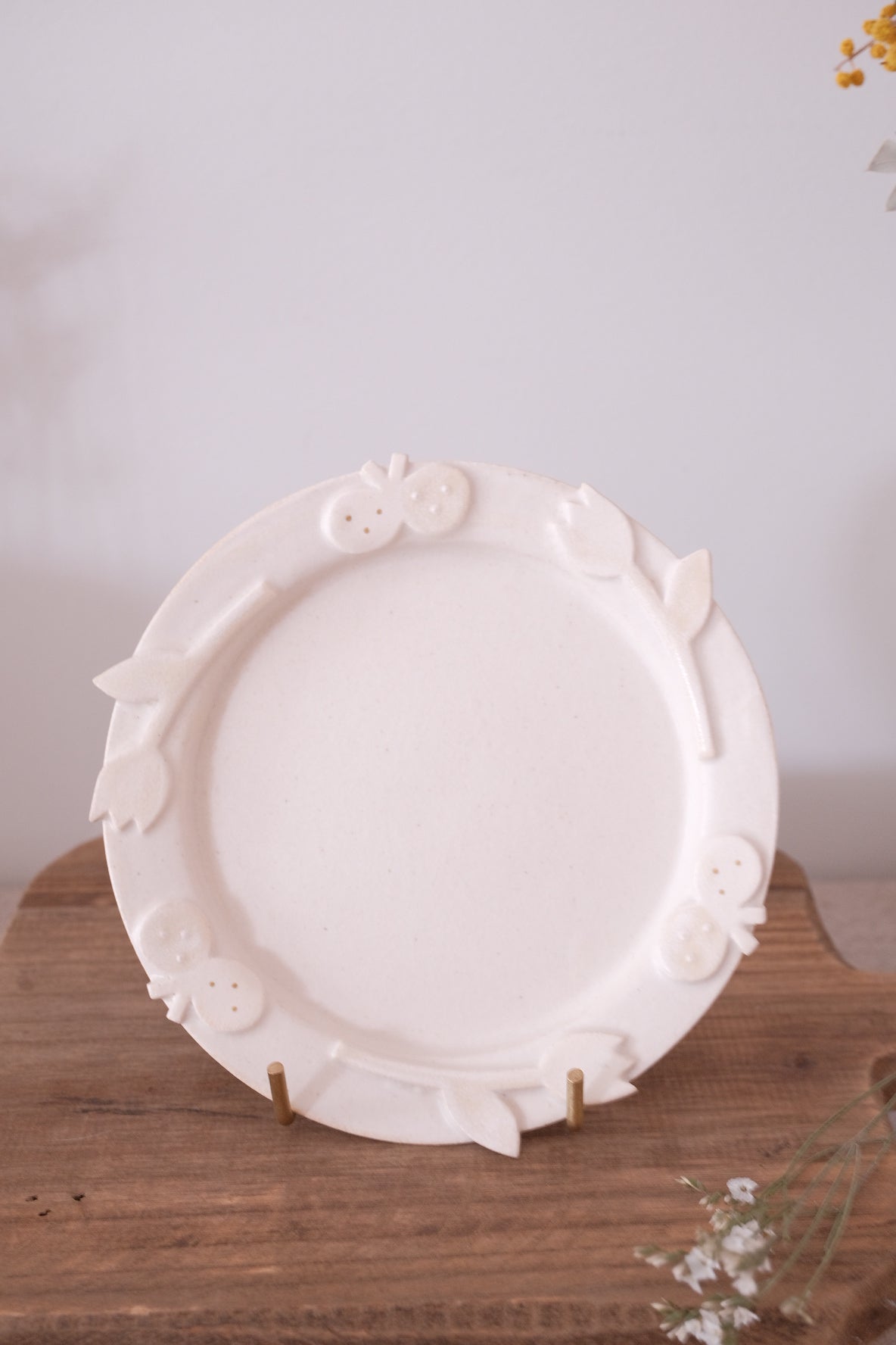 Tomoko Sano 佐野 智子 Butterfly Tulip Plate - 14cm – Yochi Cups